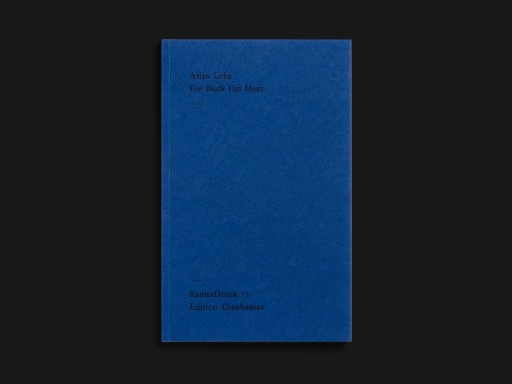 Ein Buch Ein Meer - Buch von Arian Leka